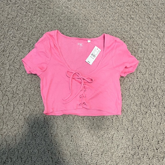 PacSun | Tops | Pacsun Tie Crop Top | Poshmark